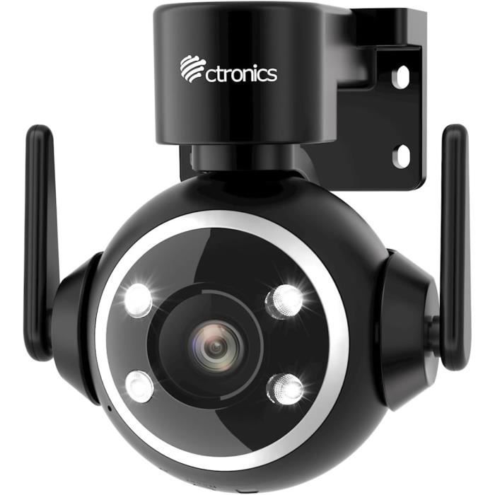 Caméra Surveillance WiFi Exterieure, PTZ Caméra IP WiFi avec Suivi Auto ...