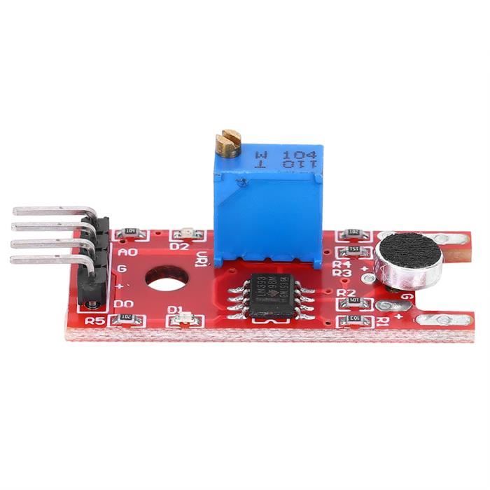 VBESTLIFE Module de capteur sonore Capteur de Son de Microphone, Module ... VBESTLIFE Module de capteur sonore Capteur de Son de Microphone, Module ...