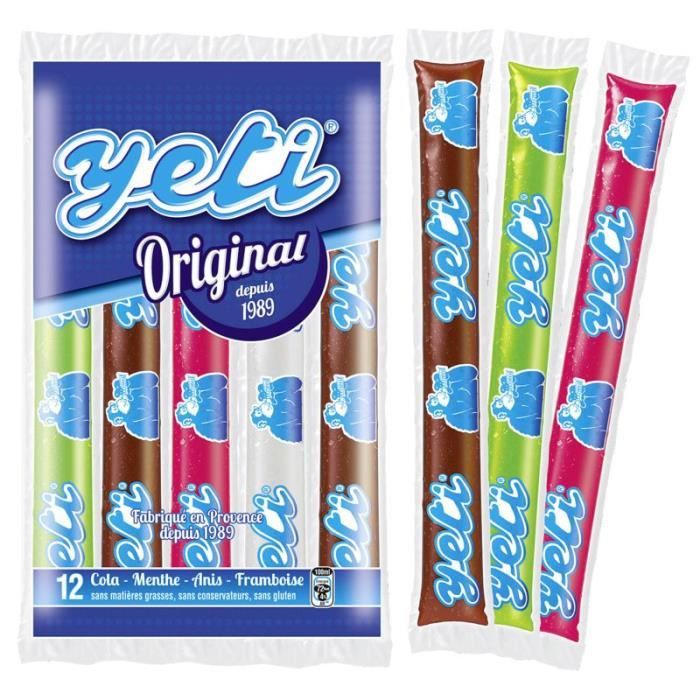 Original - Tubes glacés - Parfum Cola Menthe Anis Framboise 12x100ml ...