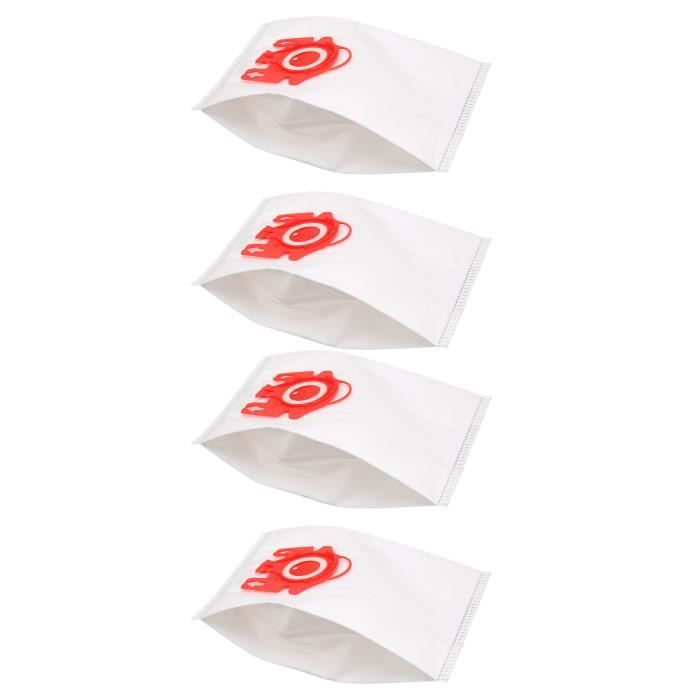 Lot de 4 sacs à poussière pour aspirateur YOSOO - Compatible avec la série FJM - Haute ...