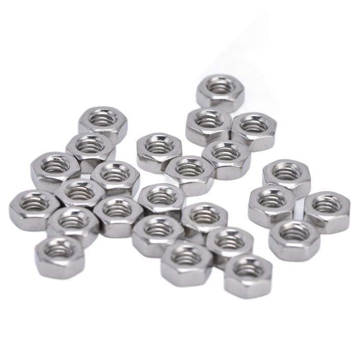Zerone Nut, Hex Nuts Corrosion Resistant for Indoor for Outdoor for ...