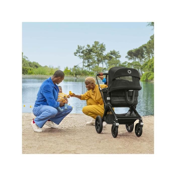 Poussette Bugaboo Fox 3 complète - Vert forêt - 4 roues - Bébé - Mixte ...