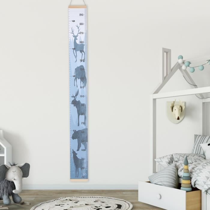 Toise murale pour enfants - FAFEICY - Règle murale - Mesure de hauteur ...