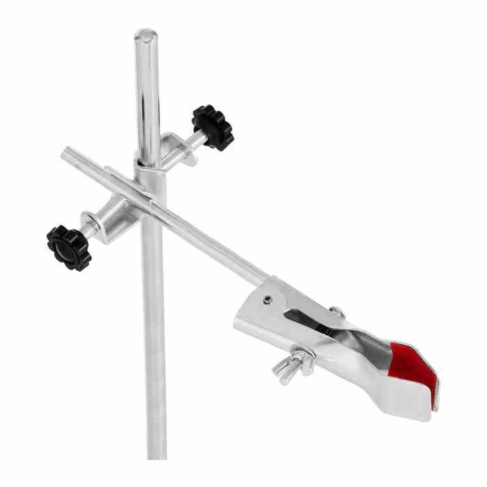 Support De Laboratoire Pour Chimie Verrerie Pince 2x Anneau Noix ...