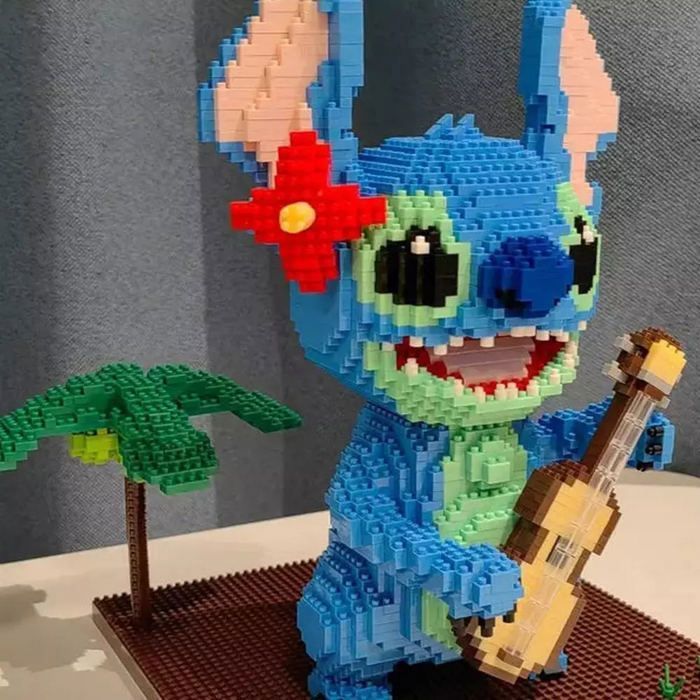 Blocs de construction Stitch Briques de jouets Blocs de construction d ...