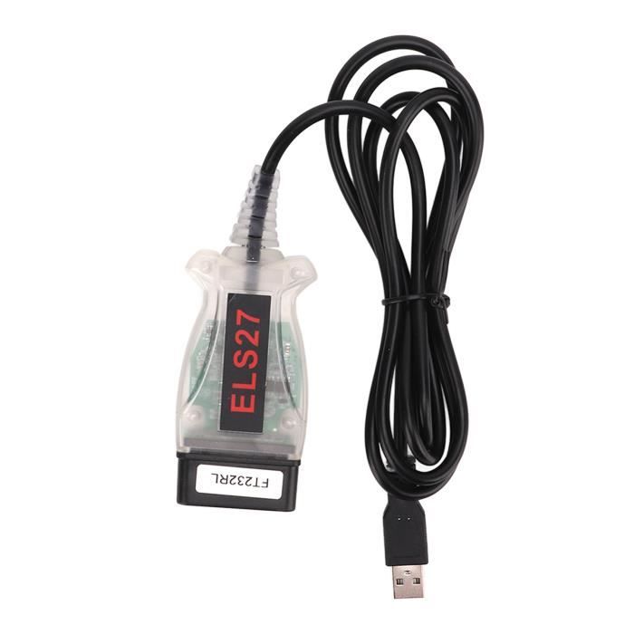 Câble de diagnostic USB - SHIPENOPHY - OBD2 - Compatible ELM327 ...