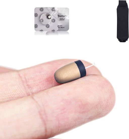 Oreillette Espion Bluetooth Ecouteur Mini Invisible Examen VIP Pro ...