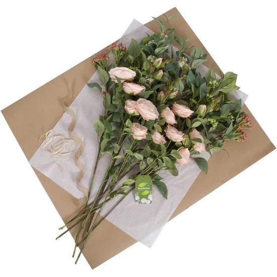 Bouquet De Fleurs De Pêche Artificielles Entièrement Fleuries Avec ...