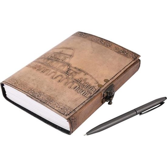Colosseum Vintage Leather Journal - Journal Fait Main Journal En Cuir ...