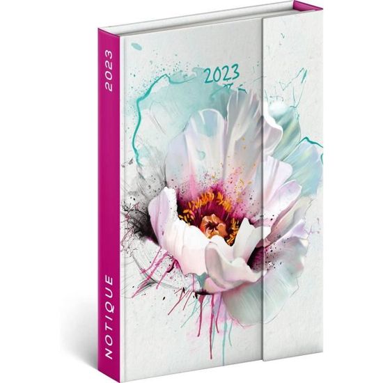 Agenda de poche 2023 A6 avec fermeture magnétique Agenda hebdomadaire, calendrier de livre ...