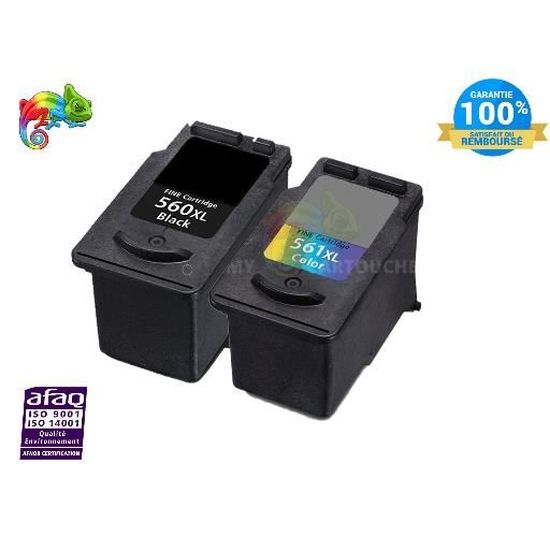Cartouches Canon PG-560XL / CL-561XL Pack de 2 Cartouches Canon ...