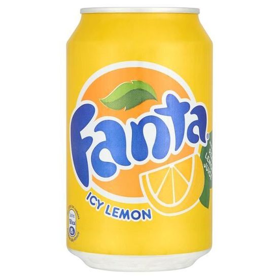 Fanta Citron 330ml Icy (Pack de 24 x 330ml) - Cdiscount Au quotidien