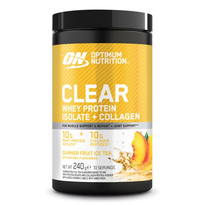 Clear whey Optimum Nutrition - Clear Whey Protein Isolate + Collagen ...