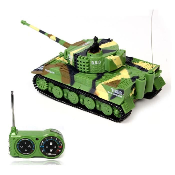 Vert Nouveau Mini 1:72 49 MHz RC Armée Cadeau Toy Radio Télécommande ...