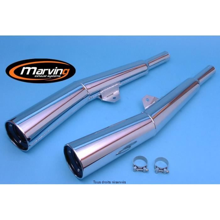 MACH - Echappement Z 1100 A Cardan Adaptable Chromé - Cdiscount Auto
