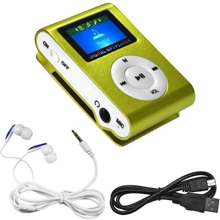 Go4U MINI Baladeur lecteur PORTABLE mp3 ECRAN LCD Digital Player ...