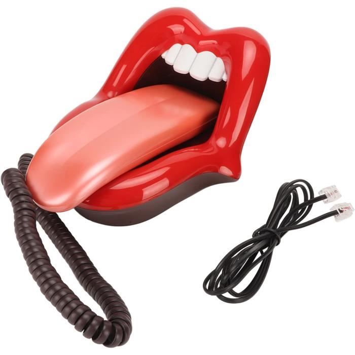 Téléphone À Fil,Téléphone Fixe Pour Bureau De Téléphone À Grand Format ...