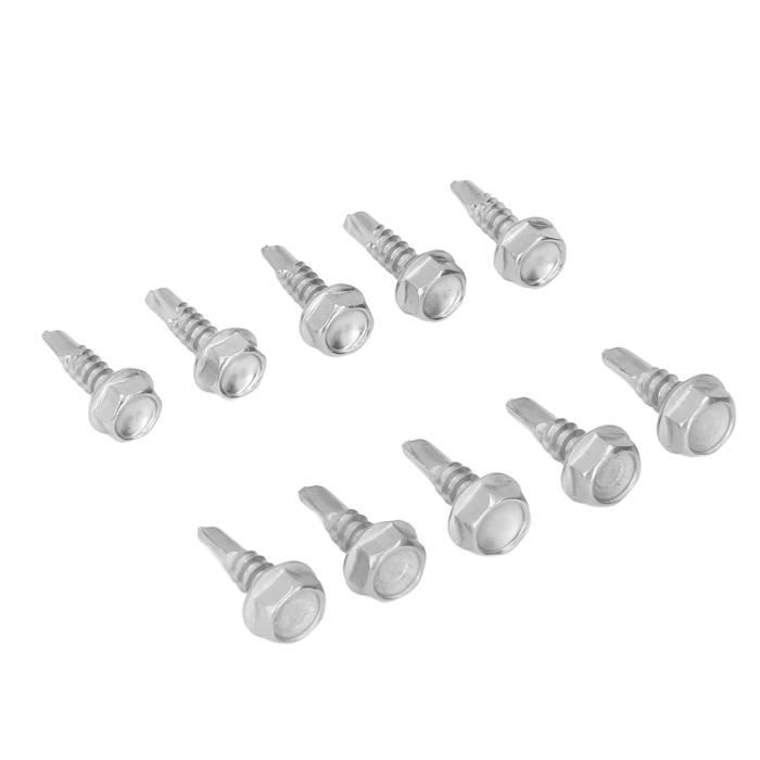 Fixation à vis Vis de fixation, vis autoperceuse inox pour réparation bricolage tournevis ...