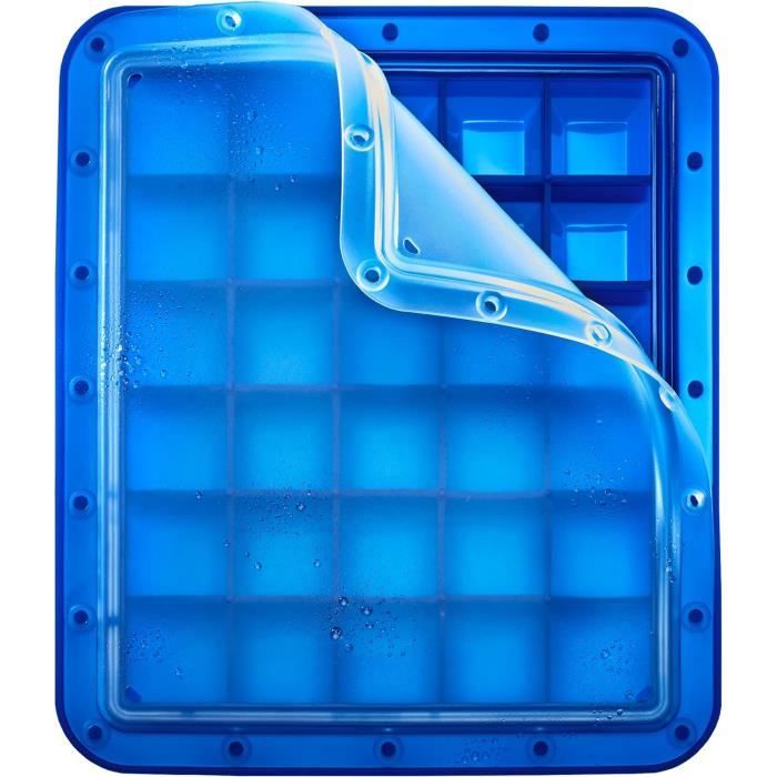 240755 Ice Former Arctic Cube 3 Cm Bleu Pour 30 Glaçons Avec Couvercle ...