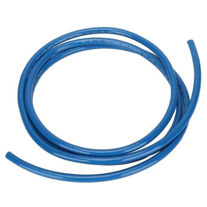 Fil nu HiFi X405 - SONEW - 2 m/6.6ft - Cuivre OCC - Argent plaqué ...