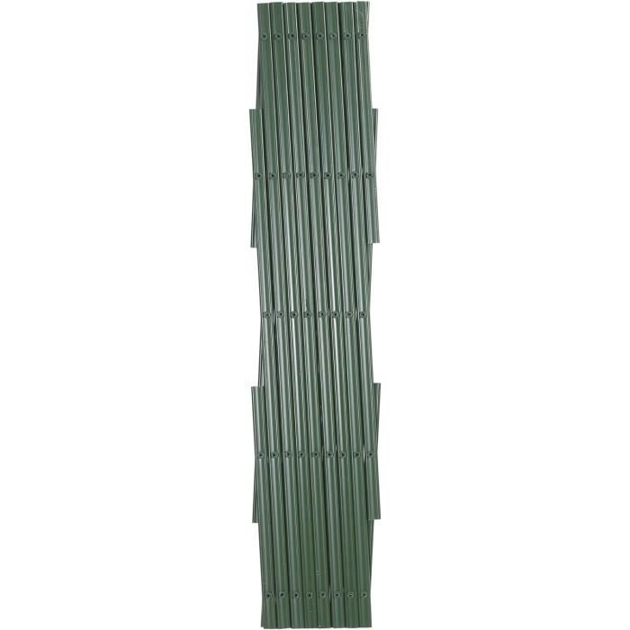 URBNLIVING Treillis mural extensible en plastique vert pour plantes ...
