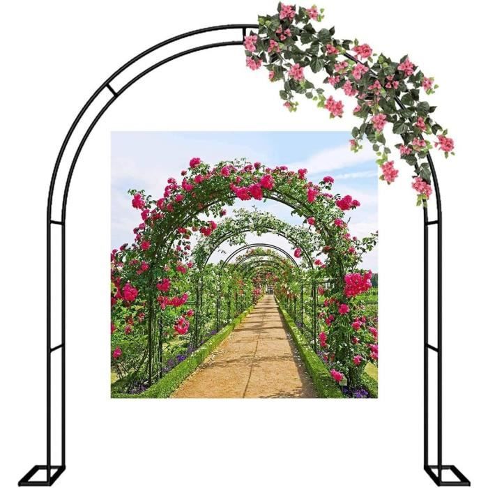 Arche De Jardin En Acier Arceau À Roses Metal,Arche Jardin Pour Rosiers ...