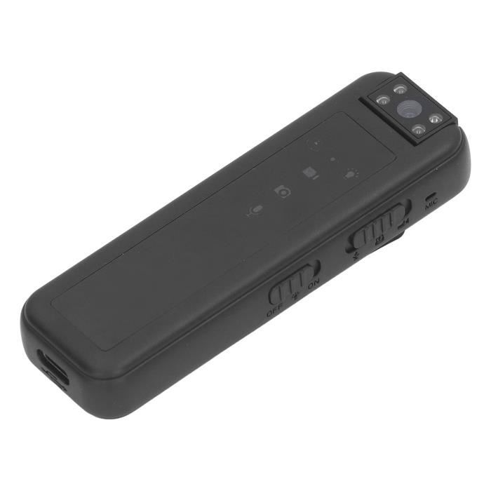 YUM caméra portée par le corps de poche Mini Caméra Corporelle 1080p ...