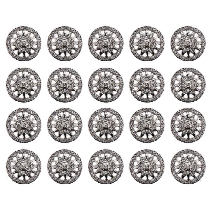 20pcs Creative DIY Boutons Cardigan Manteau En Alliage Vêtements ...
