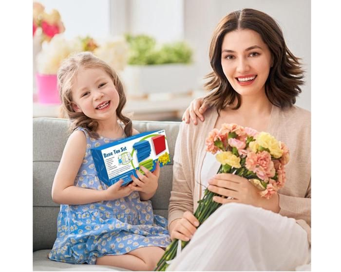 Base Ten Blocks Set, Base Ten Manipulants,Cubes de Jeu de mathématiques ...