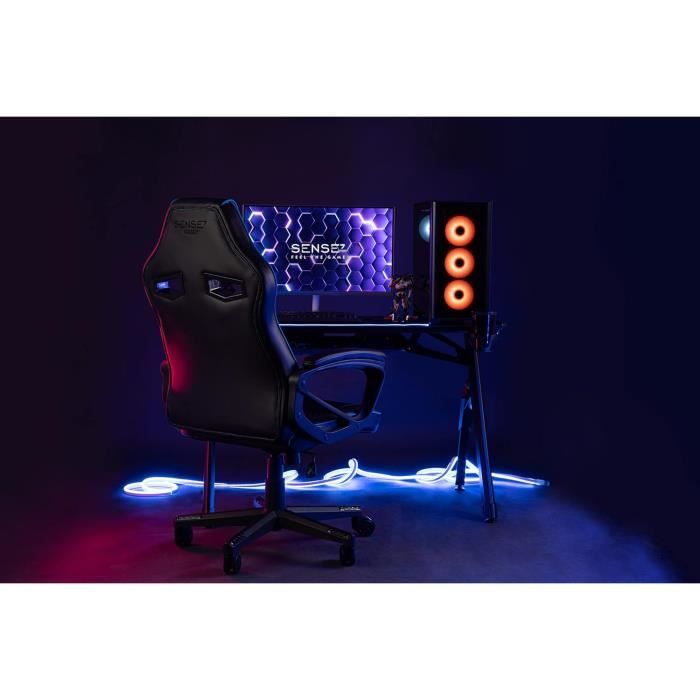 Gaming Knight Bureau Gamer Chaise Ergonomique Accoudoir Cadre En Acier ...