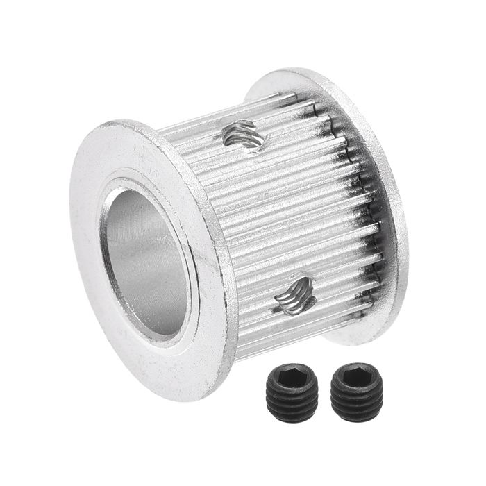 Roue synchrone SOURCING MAP 3M24 Dents Distribution Poulie avec M4 Vis ...