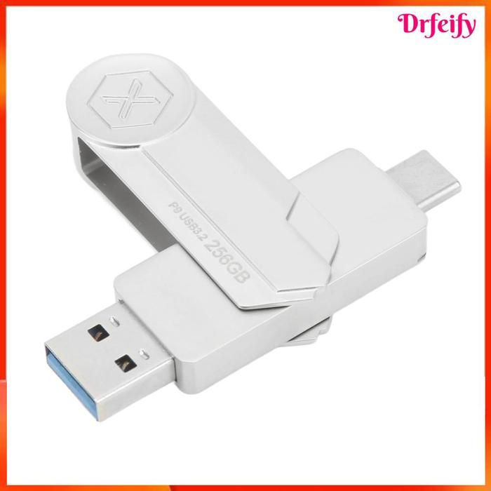 Akozon mini clé USB Clé USB 3.2 multifonction haute vitesse en métal ...