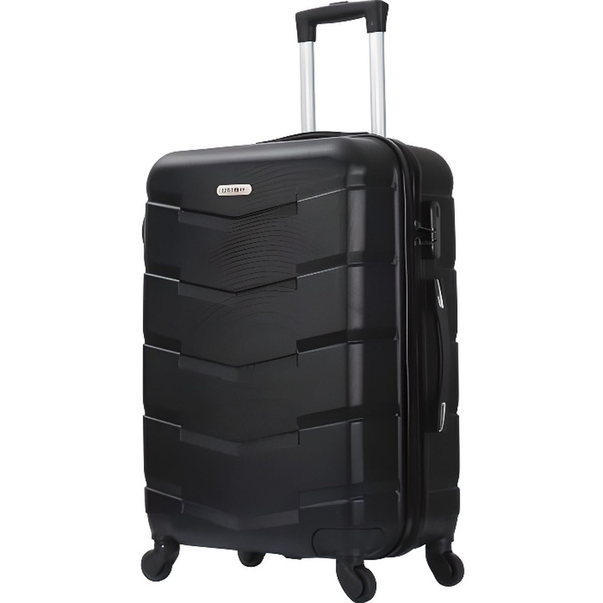 Valise Cabine 4 Roues 45cm ABS Rigide - Wall - SUPERFLY (Noir)