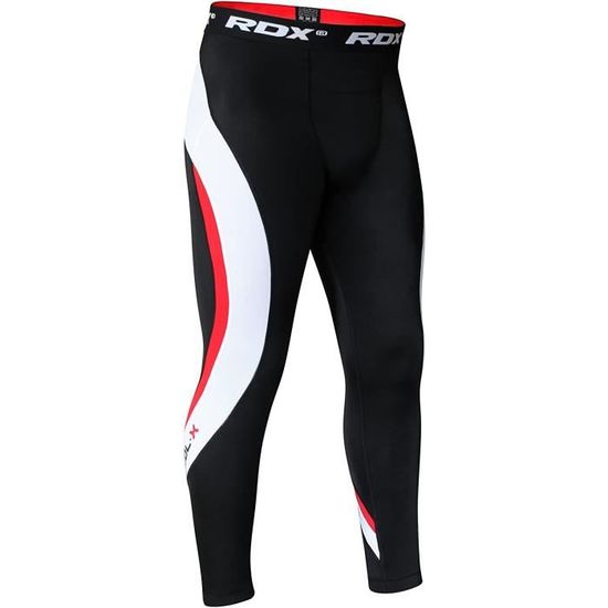 Pantalon de Compression RDX - Boxe Kick-boxing - Noir - Mixte Noir ...