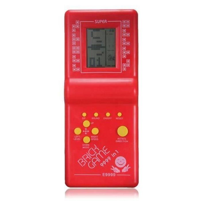 JEU ELECTRONIQUE Ywei Tetris Jeu Jeux Poche LCD électronique CONSOLE Brique Classique Cadeaux ...