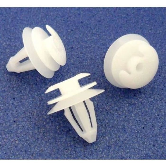 50 x Clips Agrafe Plastique Moulures et Bandeaux - BMW E34 E36 E38 E39 ...