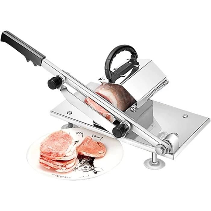 Trancheuse à viande manuelle Trancheuse à viande domestique Machine à ...