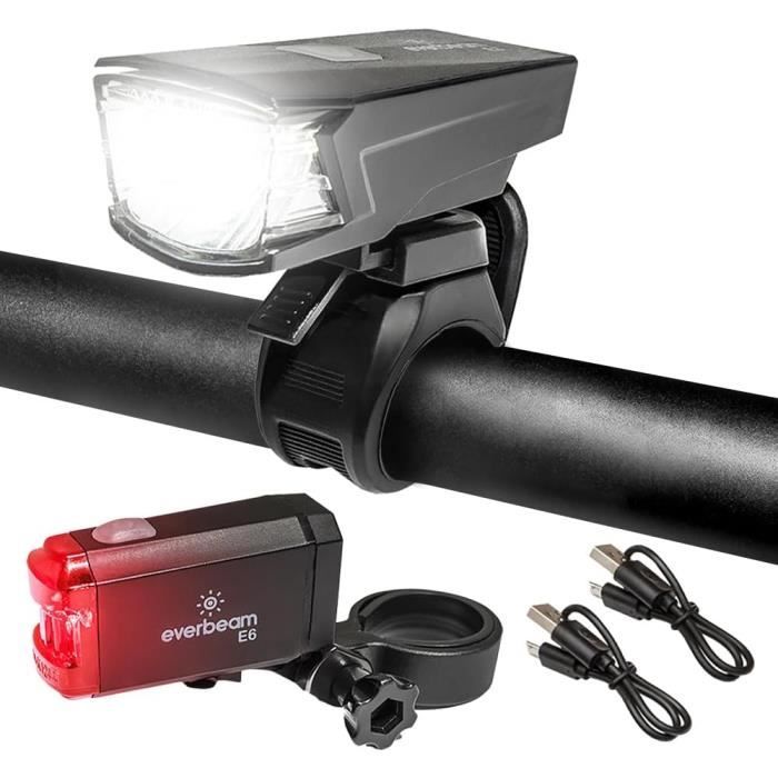 Bike Lights Ensemble de feux de vélo à LED avant et arrière. StVZO ...