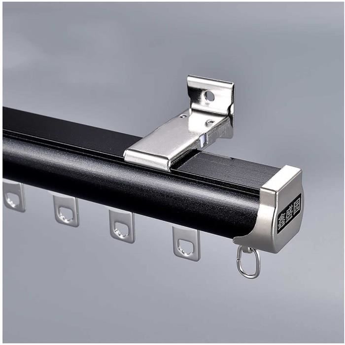 Rail De Rideau Simple Rail De Fixation Murale, Aluminium Robuste Et ...