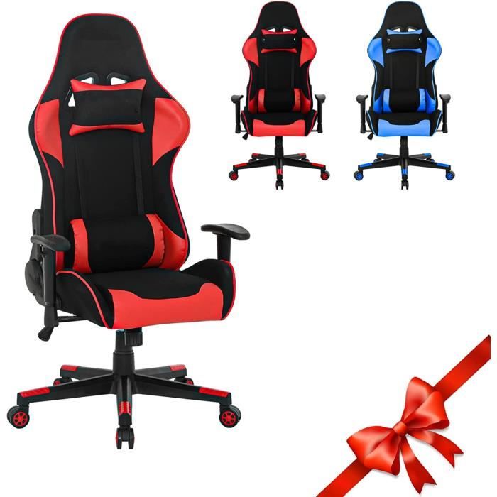 LIWI-Fauteuil de bureau racing au design ergonomique avec dossier haut ...