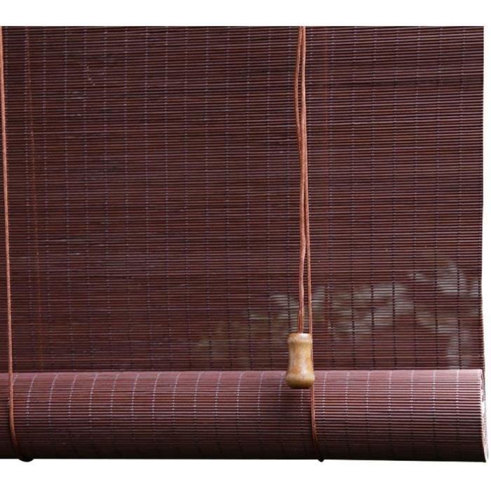 HAIPENG-Stores Enrouleurs Bambou avec Lambrequin, Stores À Rouleau for ...