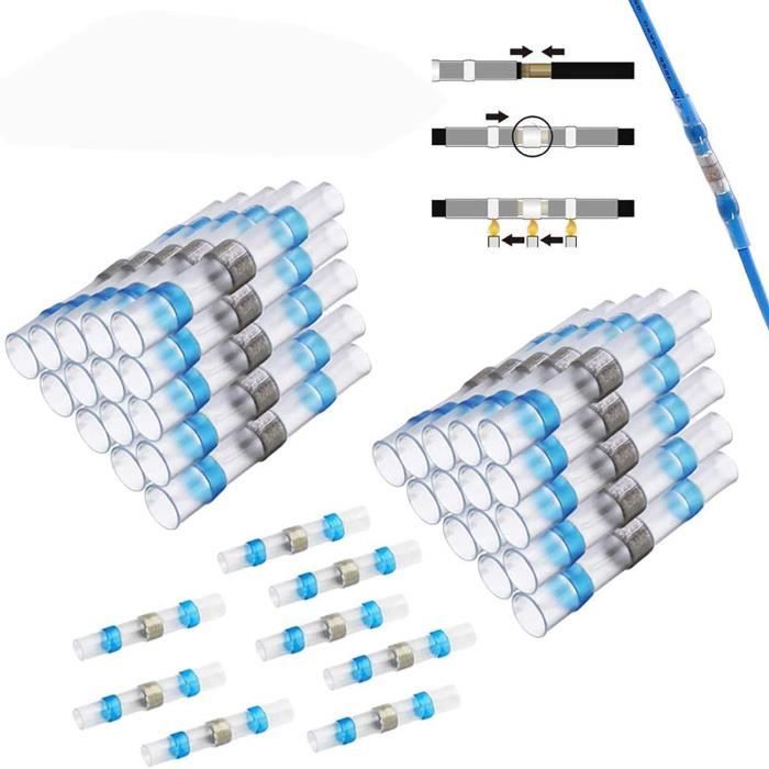 Joints de fil soudés et scellés , 38 joints bout à bout ...