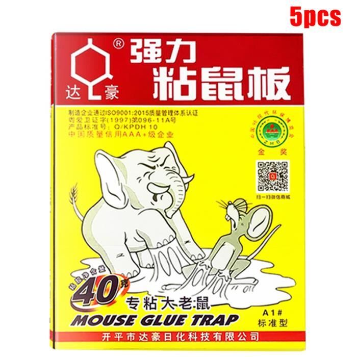 Piège nuisible,Piège à souris, panneau à colle pour rats, Non toxique ...