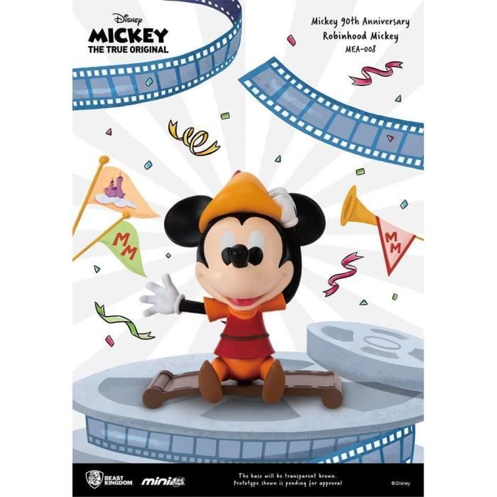 Figurine - BEAST KINGDOM - Robinhood Mickey - PVC - 9cm - Licence ...
