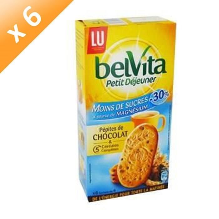[LOT DE 6] Biscuit allégé 300 g Belvita - Cdiscount Au quotidien
