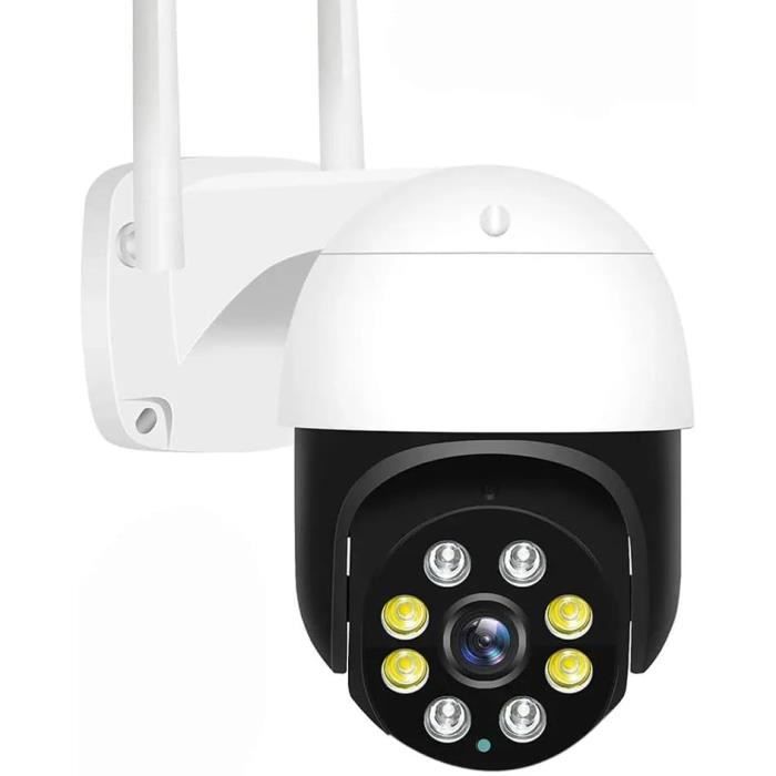 Caméra De Surveillance Extérieure Ptz 2K 4 Mp - Ip Sans Fil - Avec ...