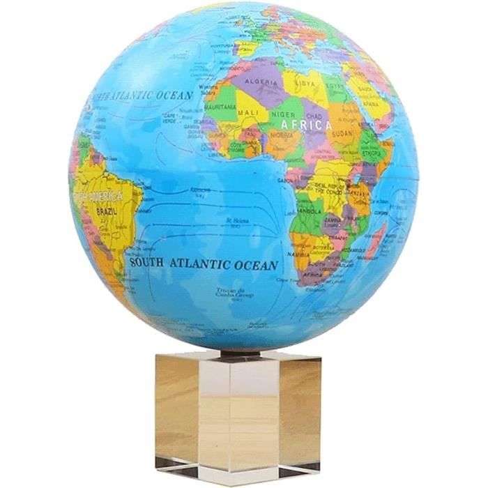 Globe Terrestre Globes À Rotation Automatique Globe Terrestre Lumineux De 5,9 Pouces De Diamètre ...