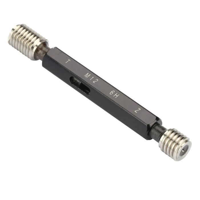 Cikonielf Bouchon fileté Jauge de filetage de calibre en acier Outil à ...