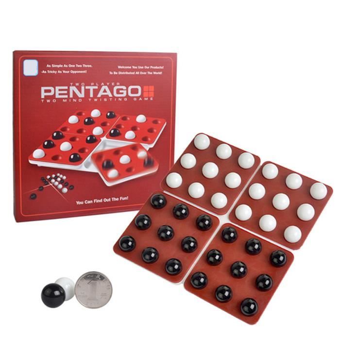 ESTINK Jeu de société Pentago Pentago – jeu de société pour enfants ...