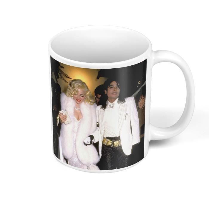 Mug - FABULOUS BIJOUX - Michael Jackson - Céramique - Couleurs ...